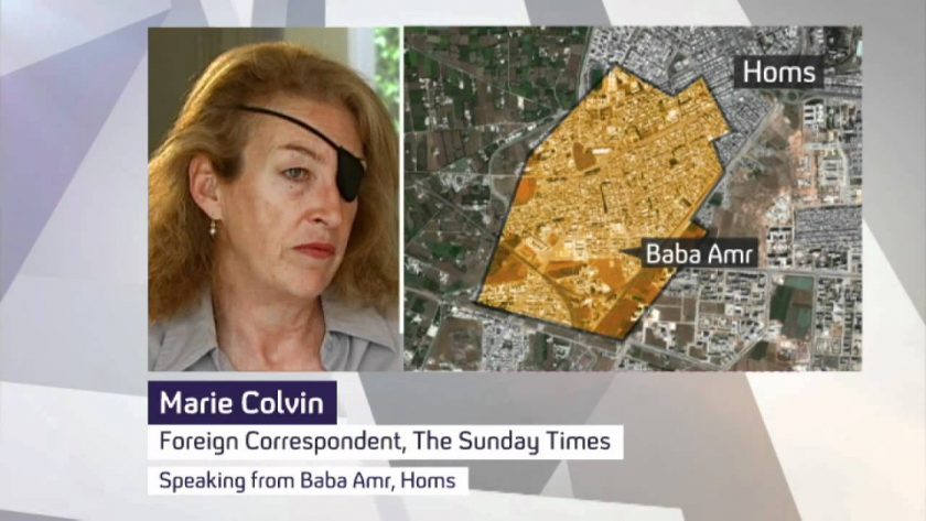 The Unreported Realities of Marie Colvin’s Last Assignment « Aletho News