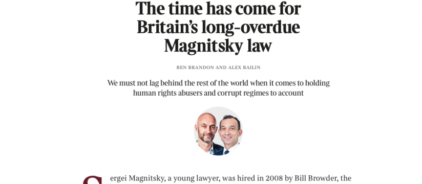 London Times runs fake Browder story by acolytes Ben Brandon & Alex ...